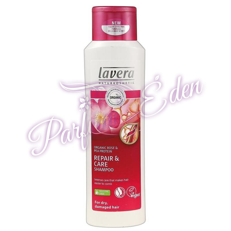 Lavera sampon száraz, töredezett hajra 250 ml